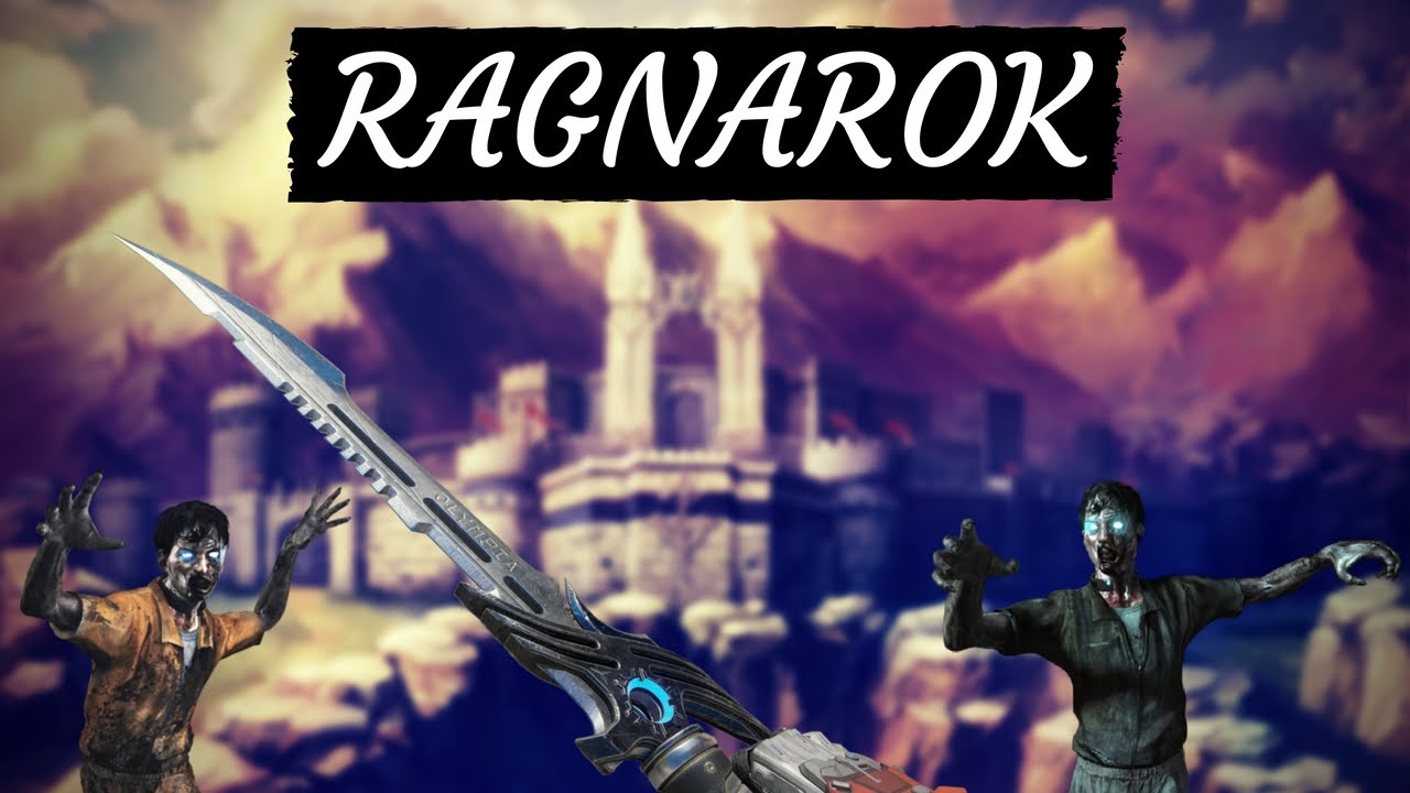Call Of Duty Custom Zombies ★"Ragnarok" APOTHICON SWORD TUTORIAL - YouTube