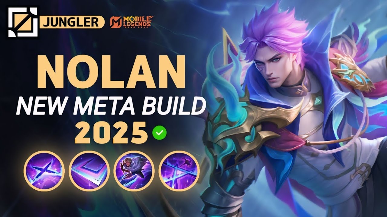 Nolan NEW META Build 2025, Emblem, and Best Hero Counters | Mobile ...