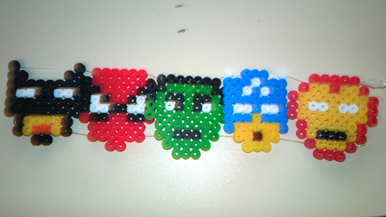 Hama Beads Figürleri # superhero tılsımı - YouTube