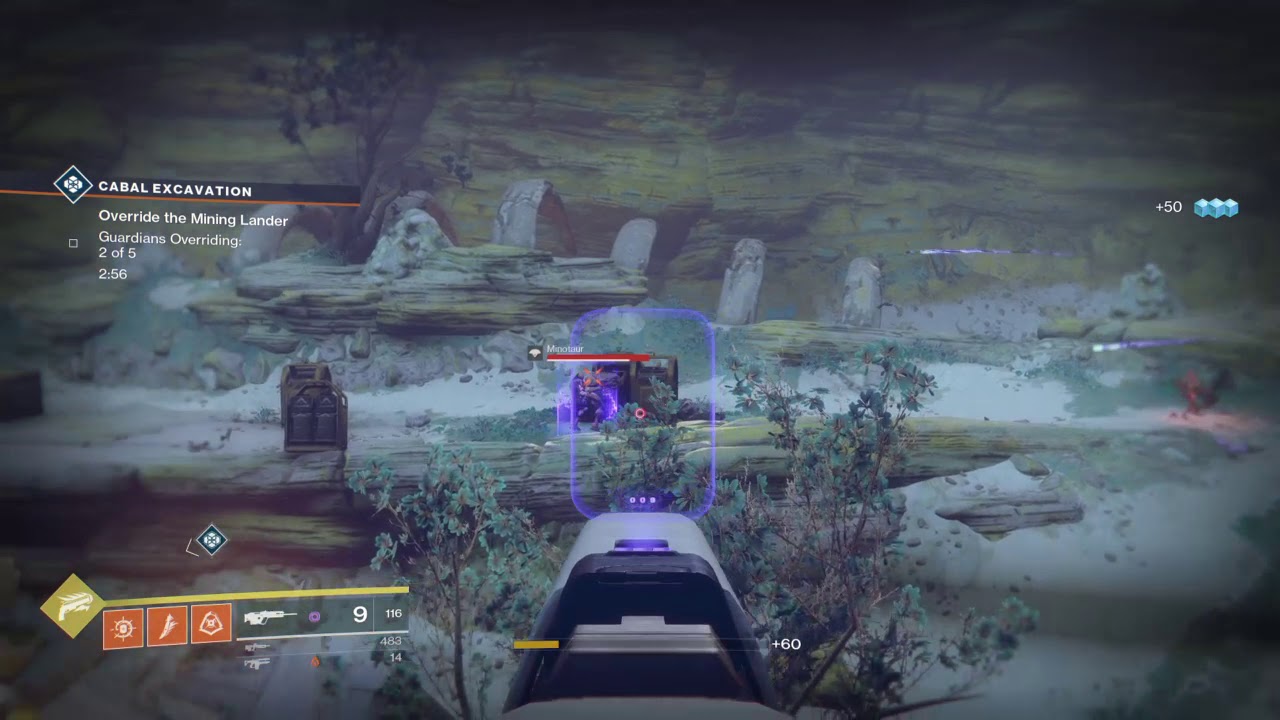 Destiny 2 - Minotaur goes Flying - YouTube