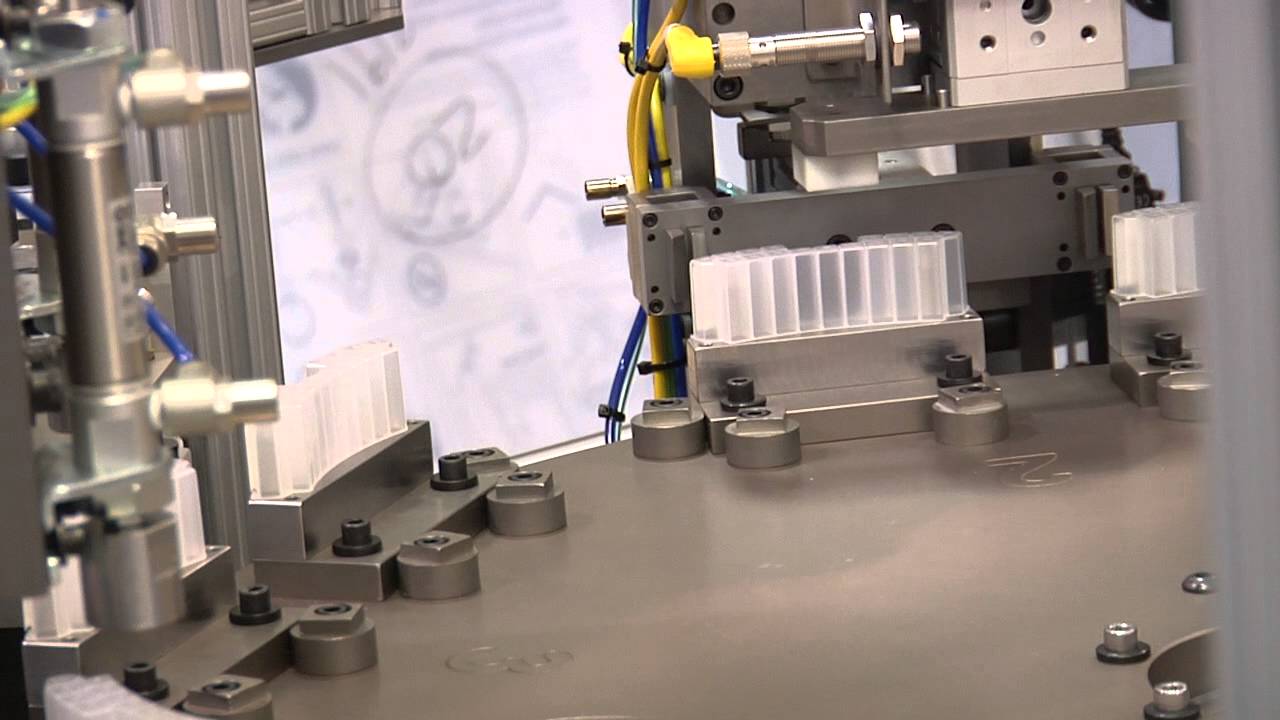 Automated Labeling Machine by Pro Systems - YouTube