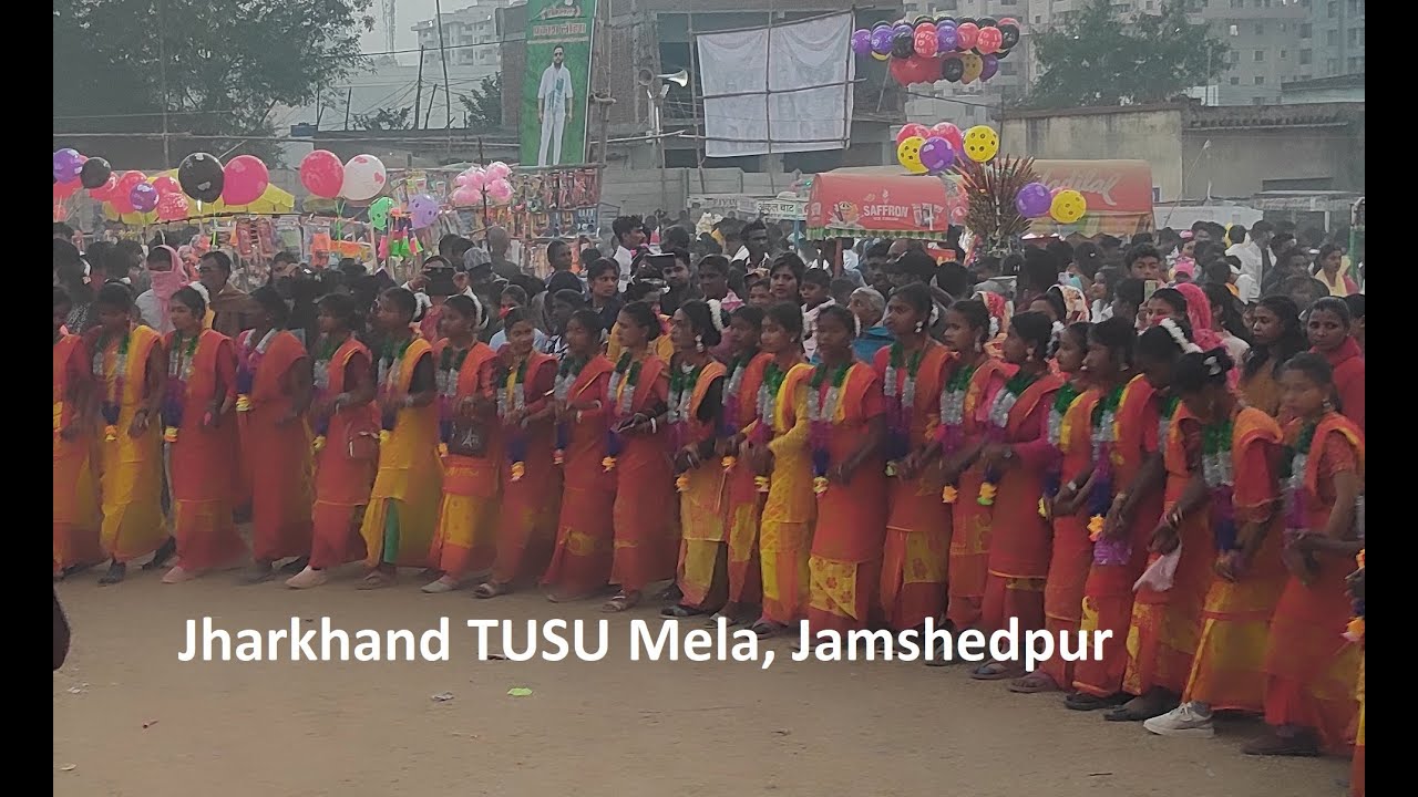 Jharkhand tusu Mela, आदिवासी dance - YouTube