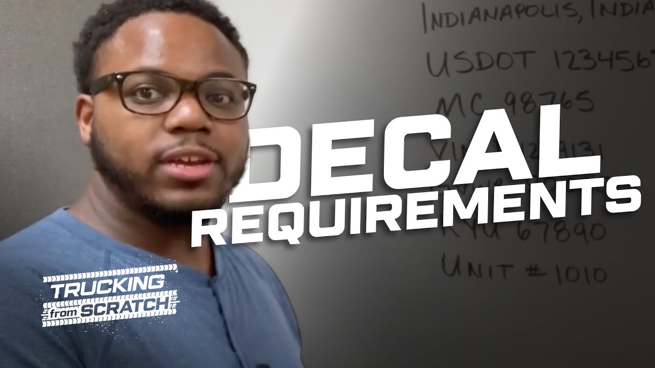 Trucker Decal Requirements | Starting a Trucking Business | Owner ...