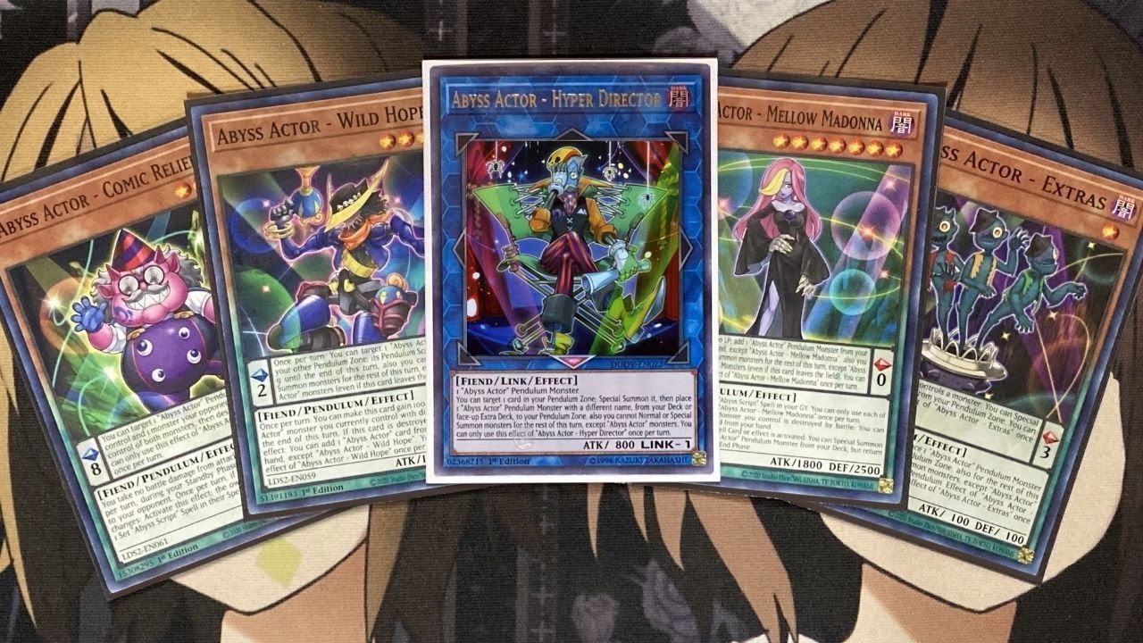 My Abyss Actor Yugioh Deck Profile for February 2021 - YouTube