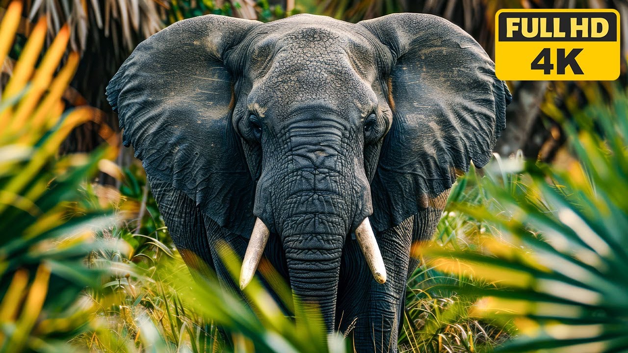 Animals & Wildlife 4K ULTRA HD - Relax with Nature & Soothing Music ...