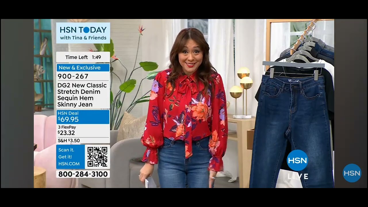 HSN Host Tina Jennings sexy red heels - YouTube