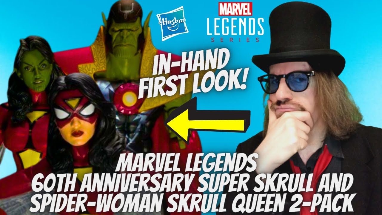 Marvel Legends 60th Anniversary Super Skrull & Spider-Woman Skrull ...