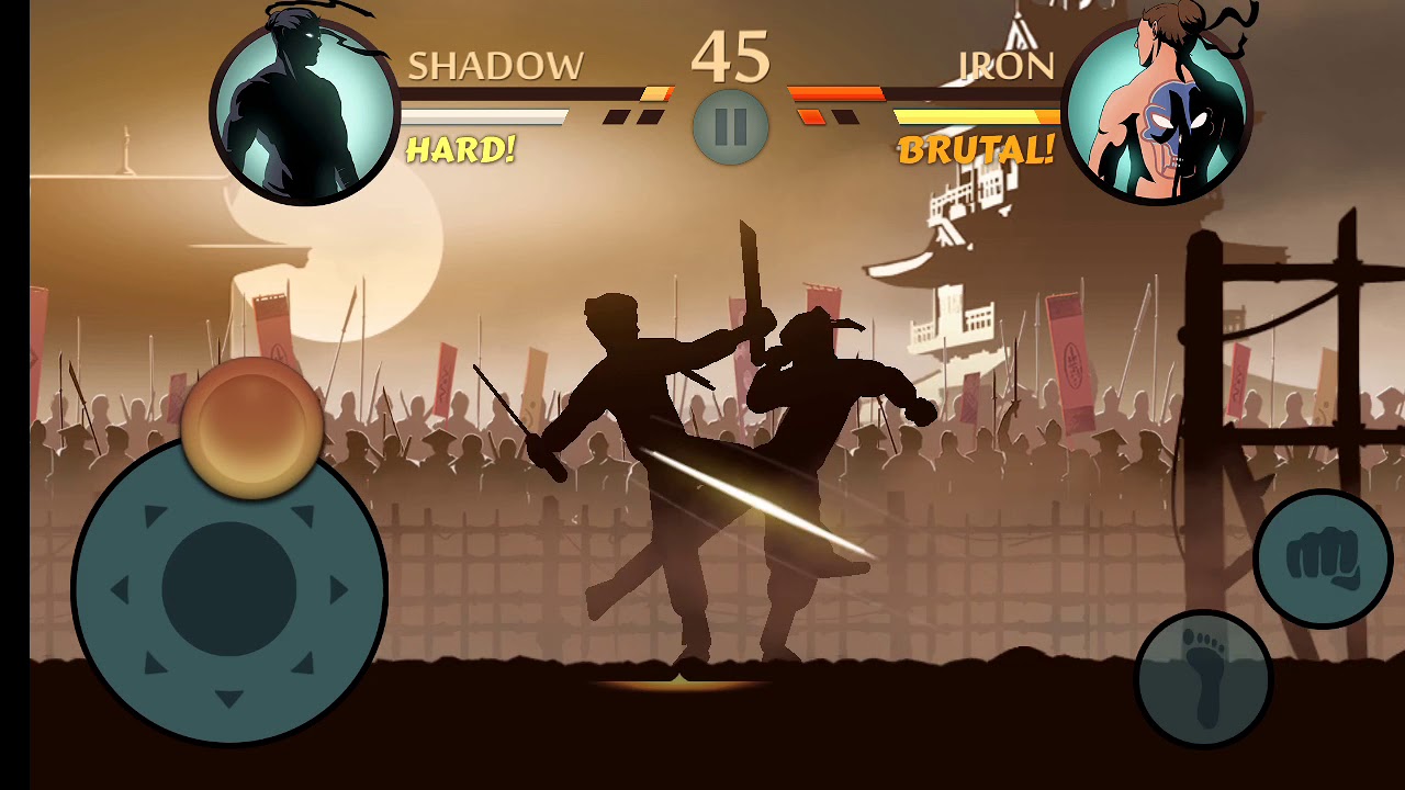 Shadow Fight 2 - Shadow VS Iron (Part 1) Full Rush Gameplay | Shadow ...