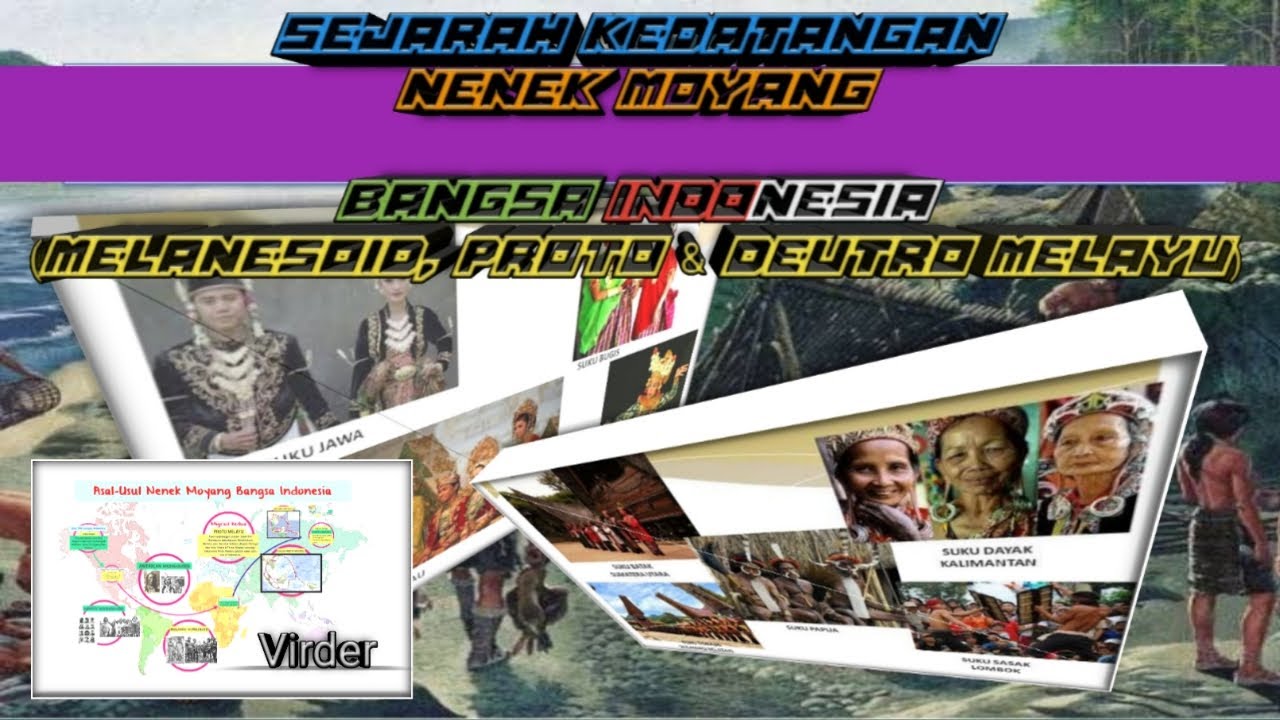 Asal Usul Nenek Moyang Bangsa Indonesia (Melanesoid, Proto, dan Deutero ...