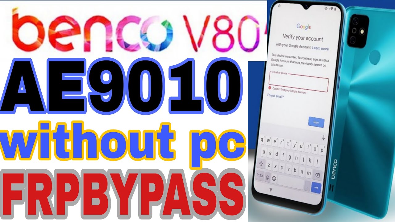 LAVA BENCO V80 (AE9010) FRPUNLOCK WITHOUT - YouTube