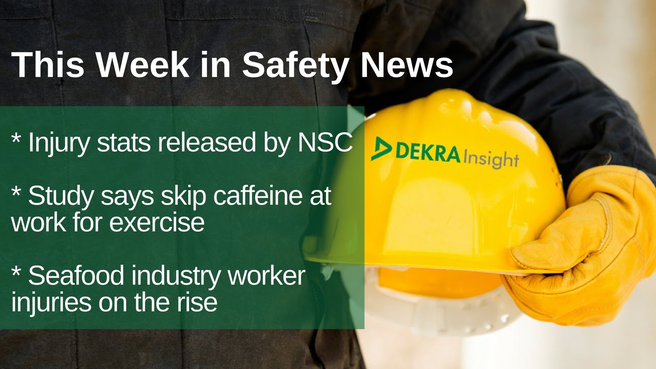 Workplace Safety News for Week of 5.12.17 - YouTube