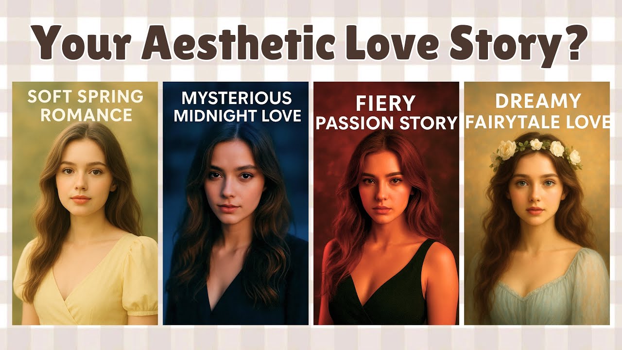 What’s Your Aesthetic Love Story? 🌸📖 | Romantic Personality Test Quiz ...