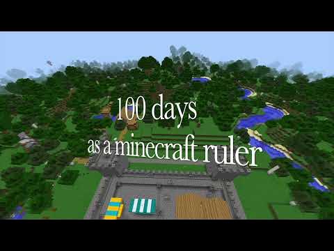100 Days as a Minecraft Ruler (Trailer ) - YouTube