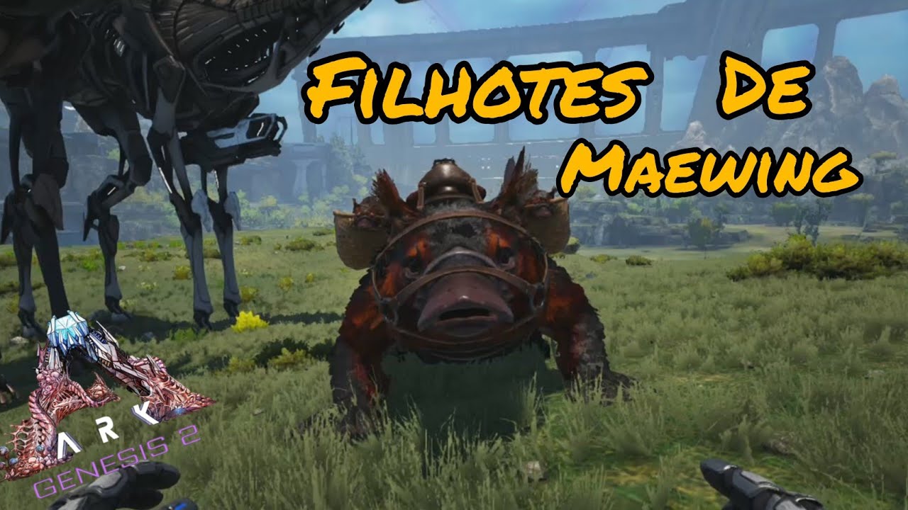 NOSSOS PRIMEIROS FILHOTES DE MAEWING! - 12# - Ark Genesis 2 - YouTube