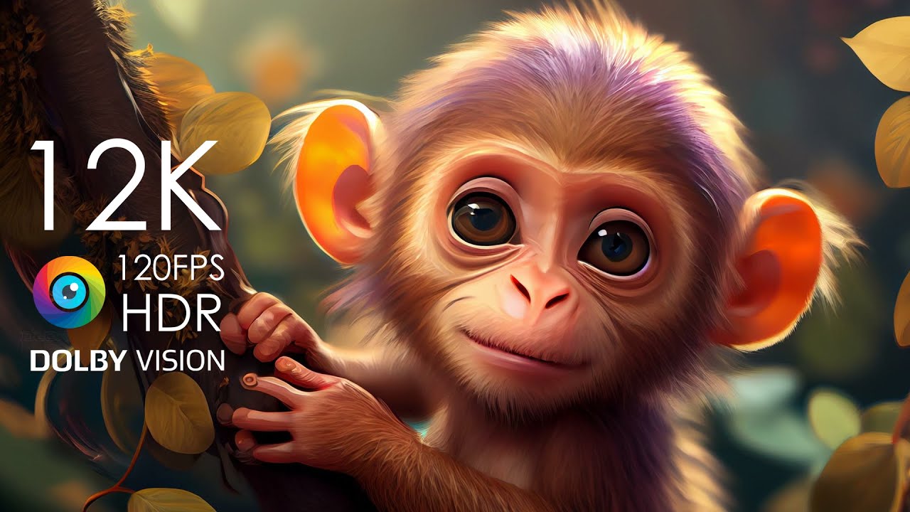 12K HDR 120FPS DOLBY VISION - Baby Animals - YouTube