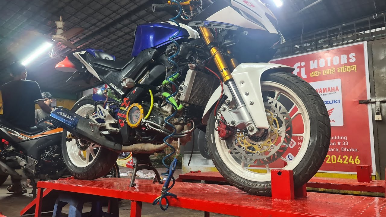 R15 V3 Oil Cooler Radiator installation and Modified#firiponbikedoctor ...
