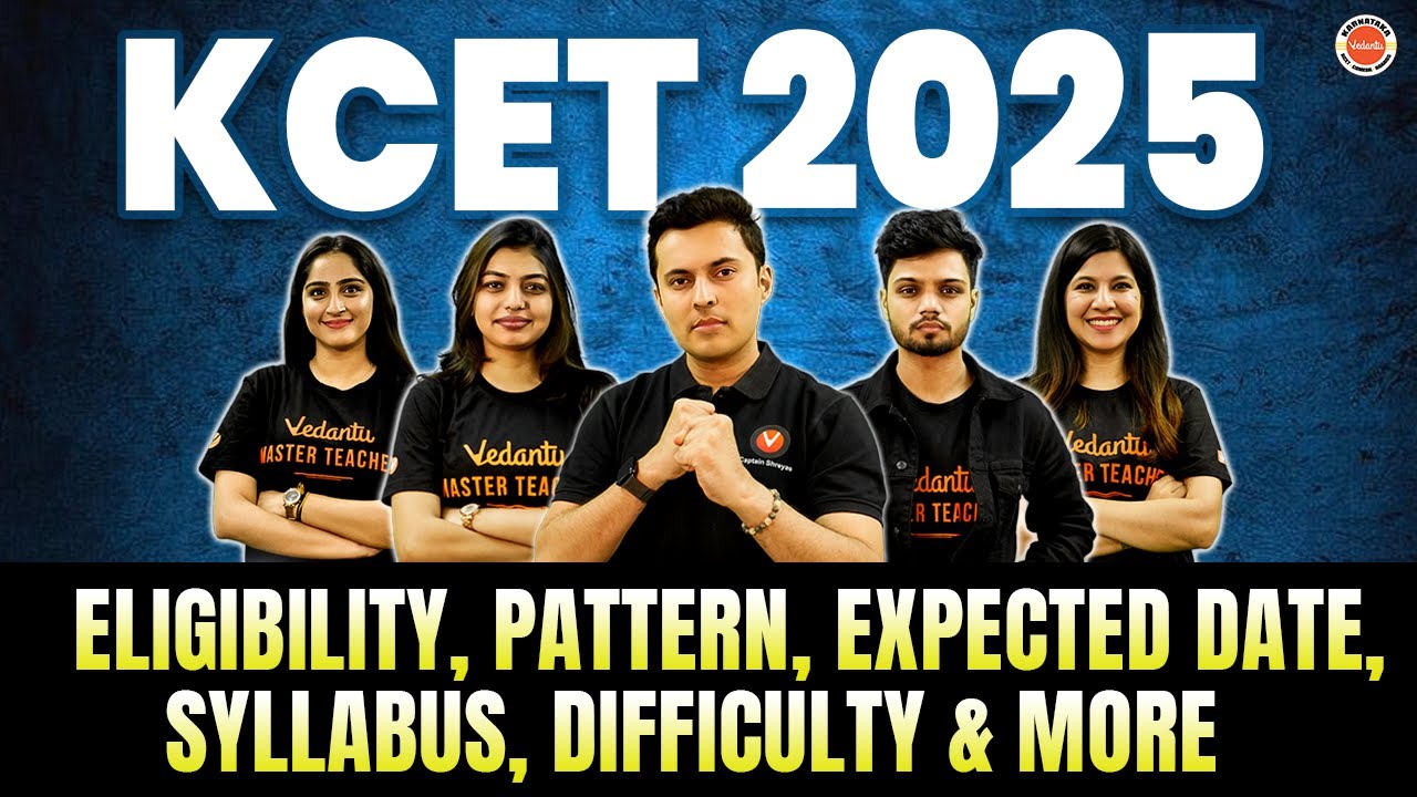 KCET 2025 Eligibility, Pattern, Expected Date, Syllabus, Difficulty ...