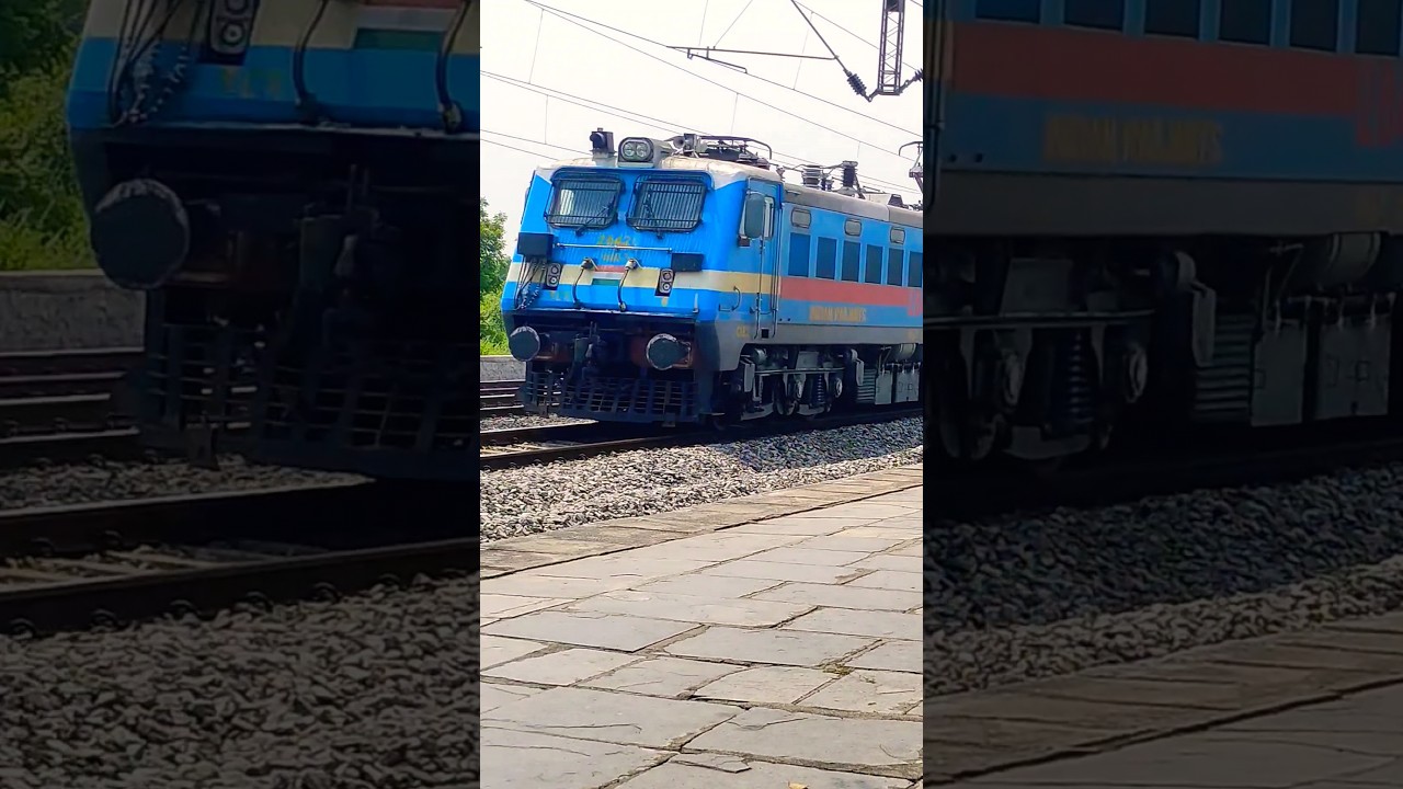 Guest from Guntakal GTL wag7 pulling belagavi manuguru special express ...