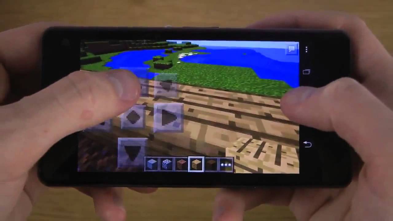 Minecraft Pocket Edition Sony Xperia Z1 Compact Gameplay Trailer ...