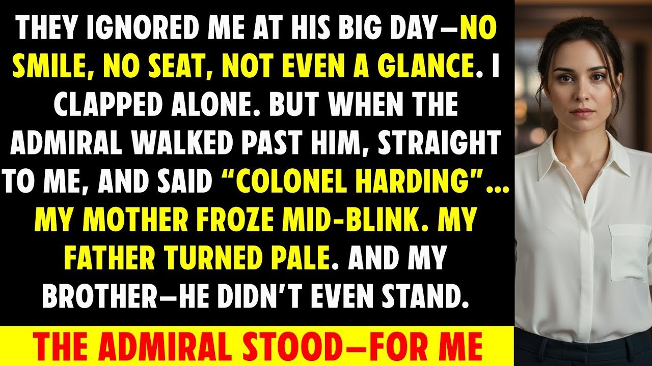 My Family Made Me Sit in the Back Like a Nobody—Then the Admiral ...
