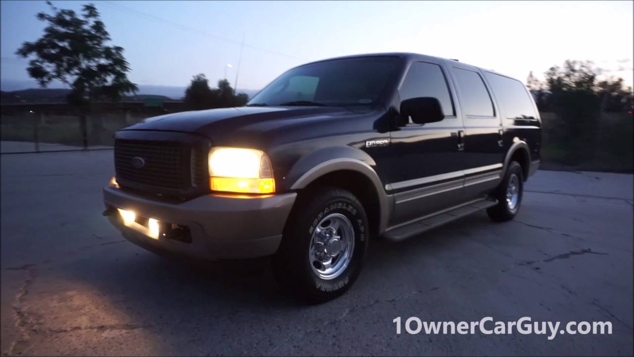 V10 Ford Excursion SUV Road Test Drive Video For Sale - YouTube