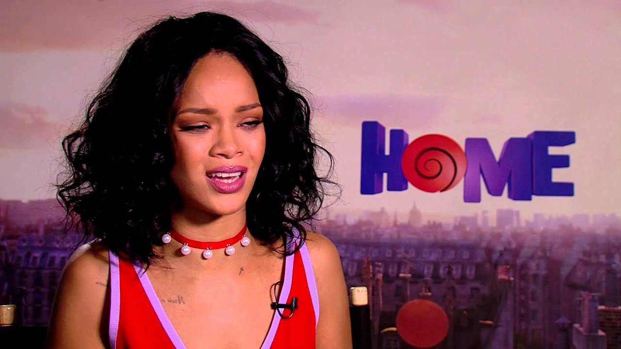 Rihanna Interview | Dreamworks "Home" | On the movies message - YouTube