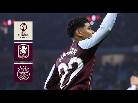 VILLA 2-0 MACCABI TEL AVIV | MATCH HIGHLIGHTS