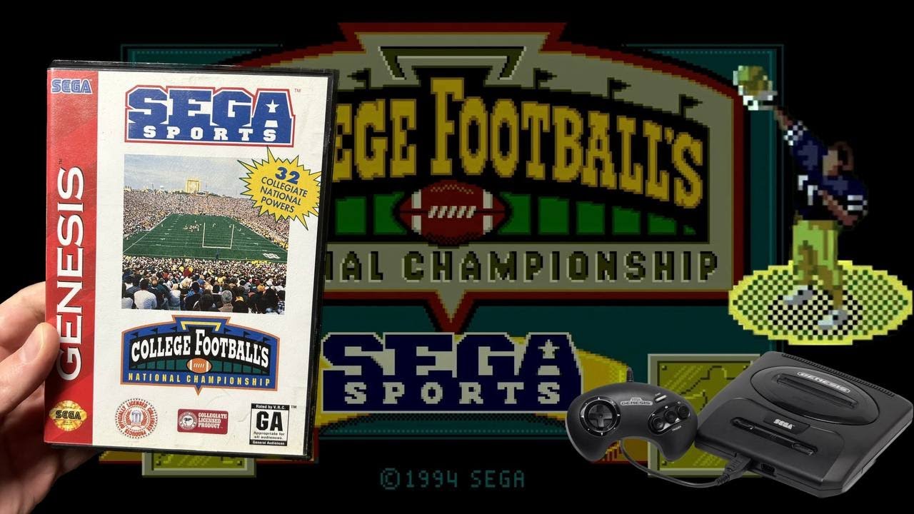 College Football's National Championship (Sega Genesis) - A Solid ...