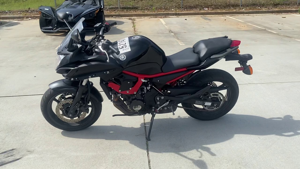 Lot # 52147109/2016 Yamaha FZ6R - YouTube