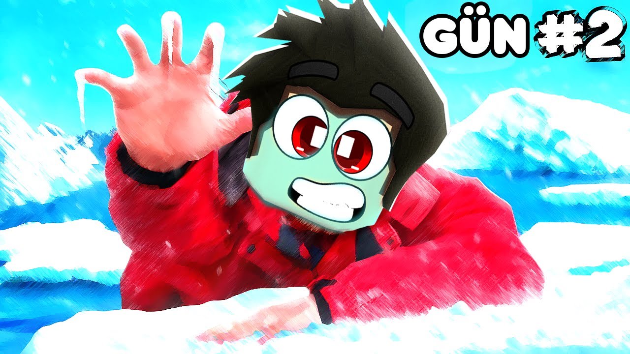 Antarktika’da 100 Gün Hayatta kal ! - Roblox Frozen Survival Mr Beast ...
