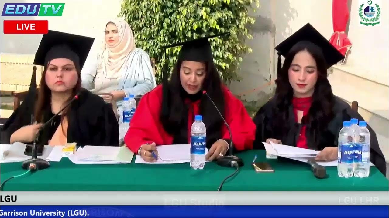 8th Convocation of Lahore Garrison University (LGU) - YouTube