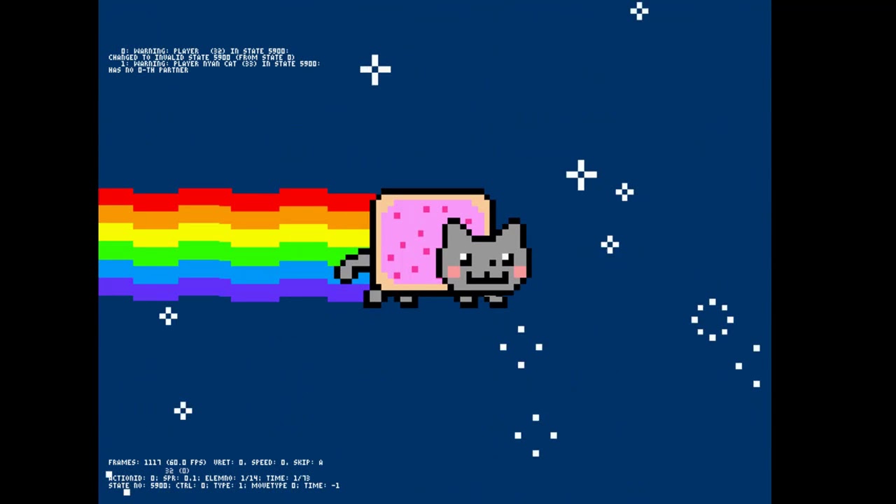 mugen Azathoth vs Nyan cat - YouTube