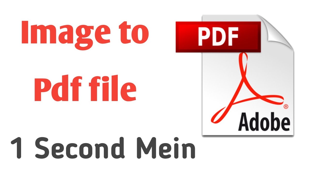 how to image या jpg to pdf file format कैसे बनाएं ।link: https ...