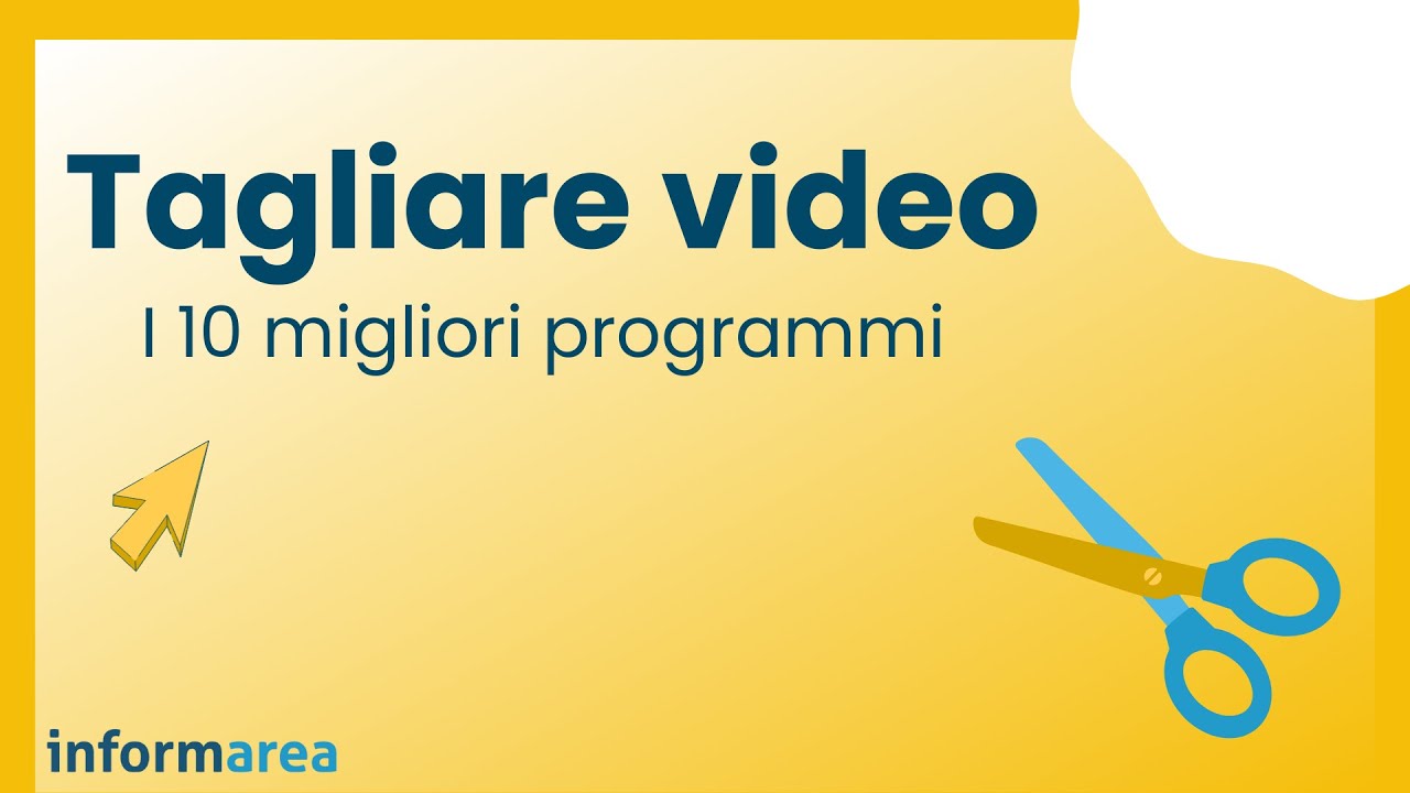 10 Programmi per Tagliare video - Informarea.it - YouTube