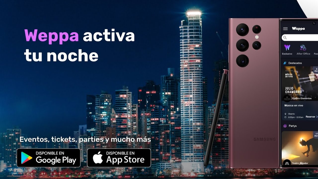 Weppa el App que activa tu noche! - YouTube