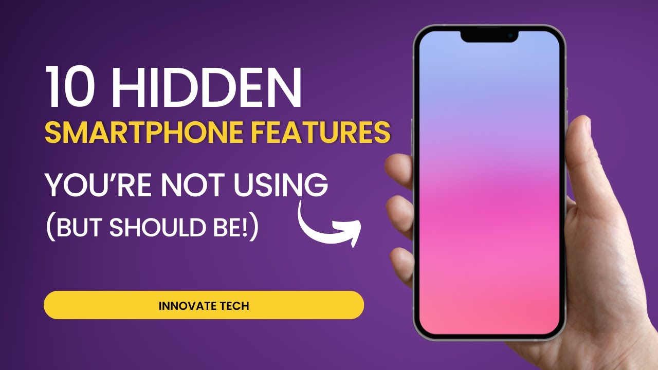 10 Hidden Smartphone Features You’re Not Using (But Should Be!) - YouTube