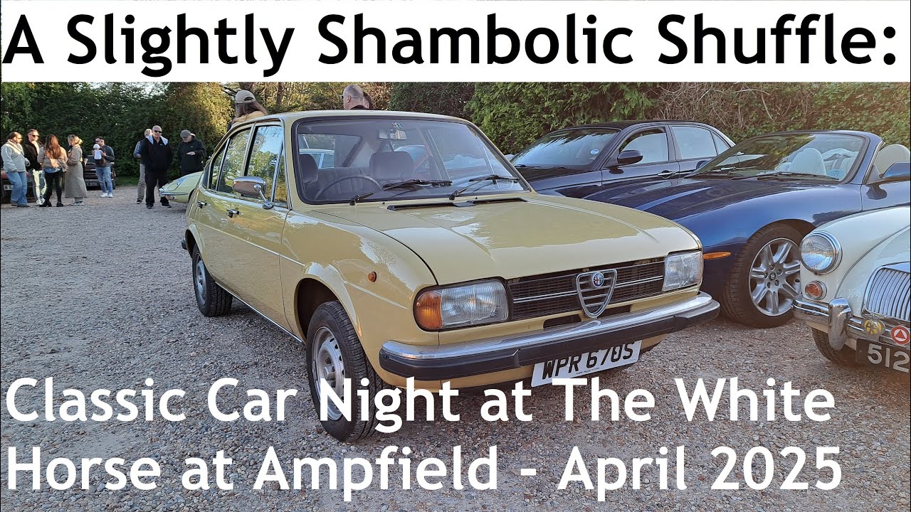 A Slightly Shambolic Shuffle: Classic Car Night at The White Horse at ...