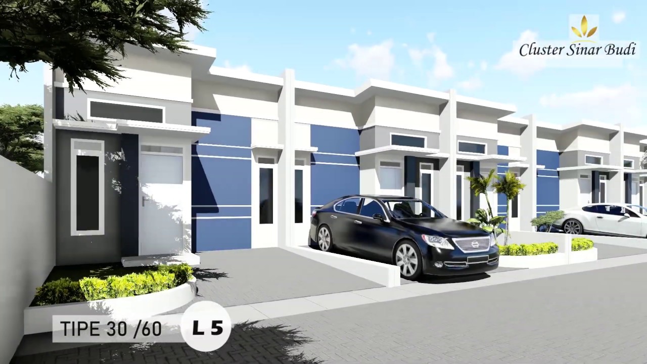 Rumah Minimalis Tipe 30 /60 - YouTube
