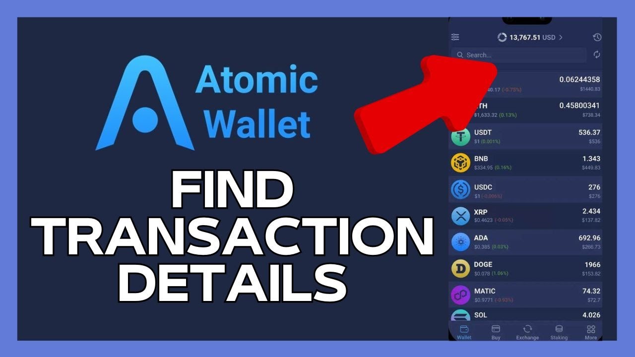 How to Find Transaction Details on Atomic Wallet 2024? - YouTube