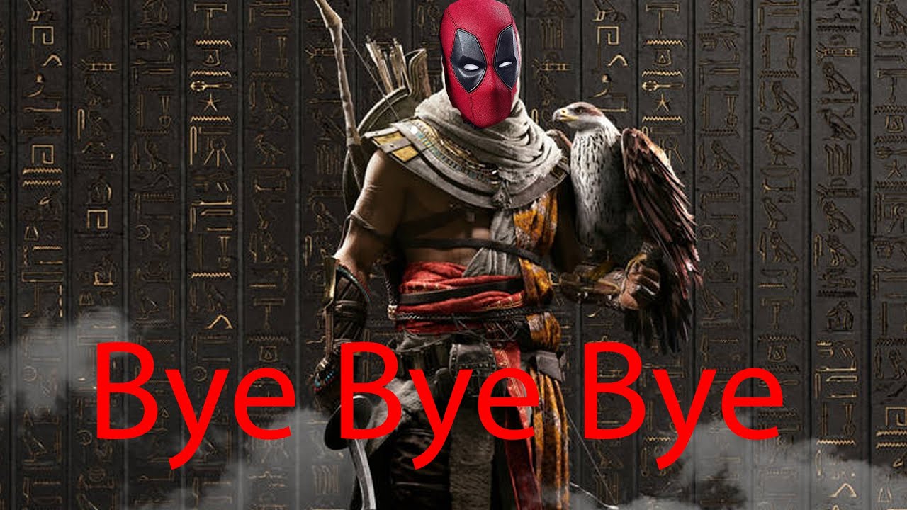 Assassin's Creed Origins with Bye Bye Bye (Deadpool & Wolverine) - YouTube