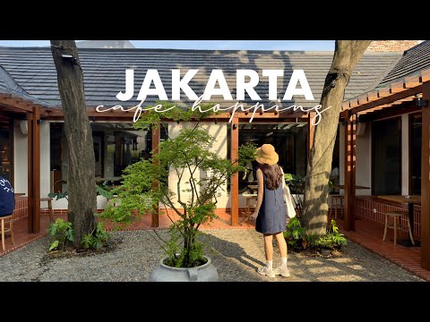 Jakarta vlog (garden-style cafe, lakeside, coffee & stroll in cikini) 