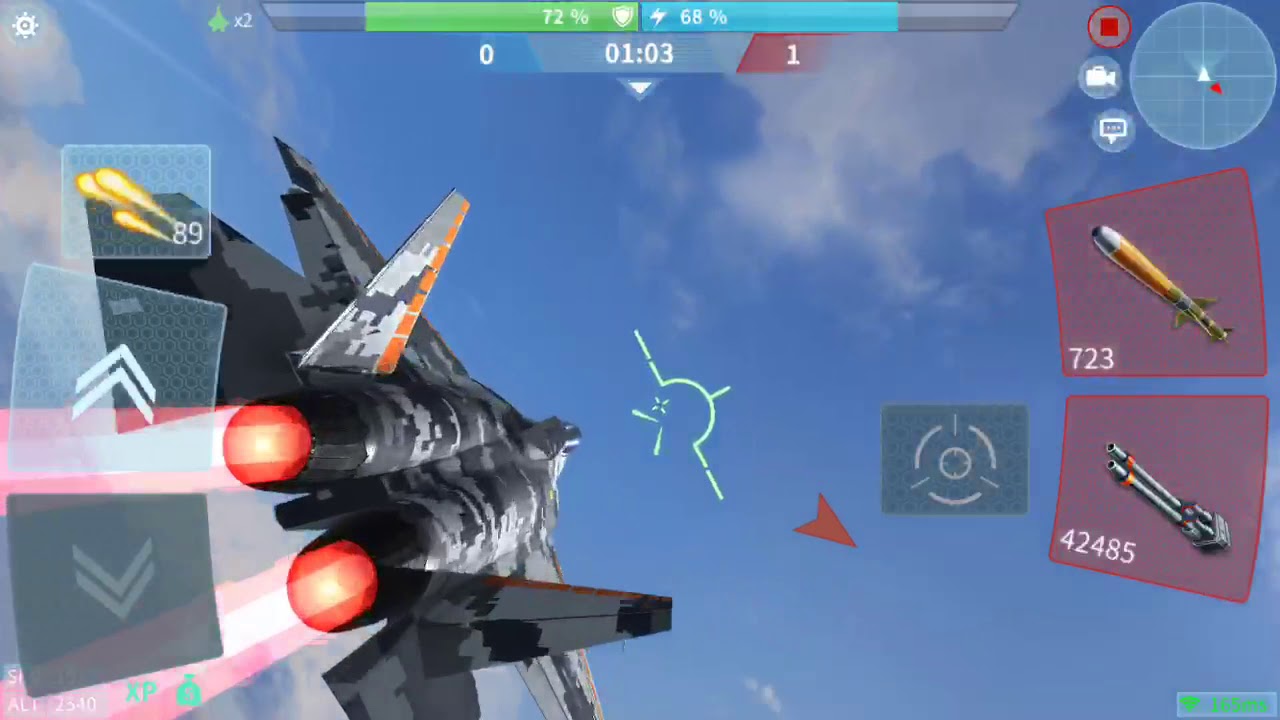 Air combat OL vs 1 1-2 - YouTube