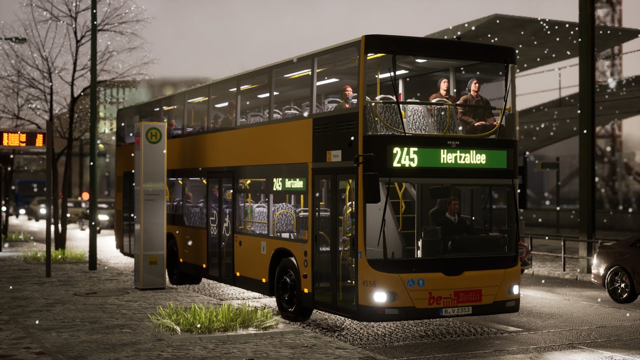 The Bus Early Access | Berlin Line 245 / 02 | MAN Lions City ...
