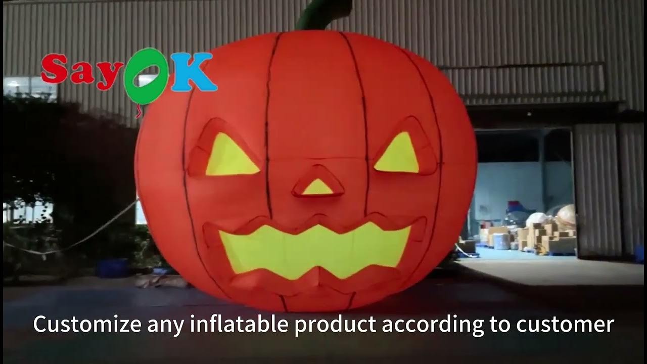 16.4FT Giant Premium Halloween Outdoor Inflatable Pumpkin Decorations ...