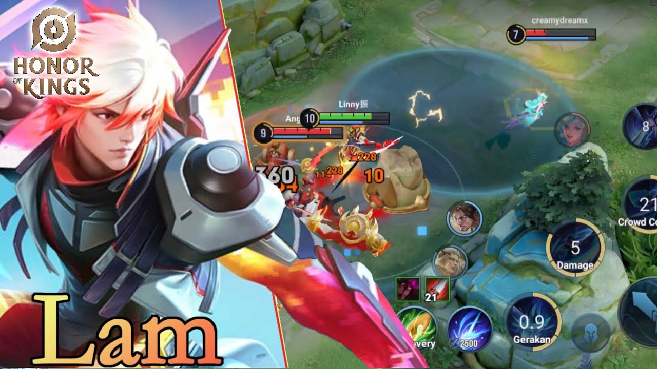 LAM | Best Build & Rotation | After Update New Patch | Honor Of Kings ...