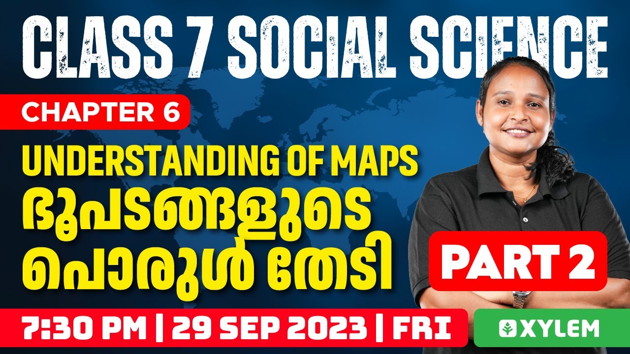 Class 7 Social Science - Chapter 6 / Understanding of Maps ...