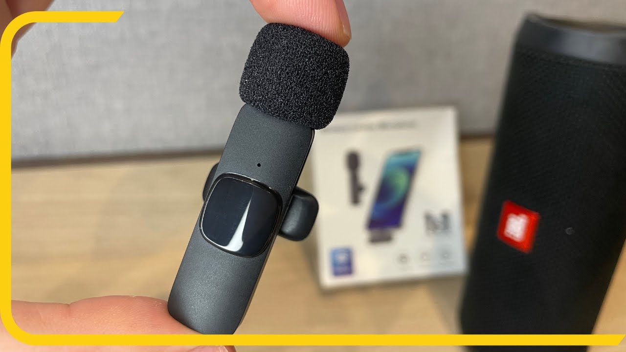 Temu Wireless Lavalier Microphone for iPhone | Honest Review and Audio ...