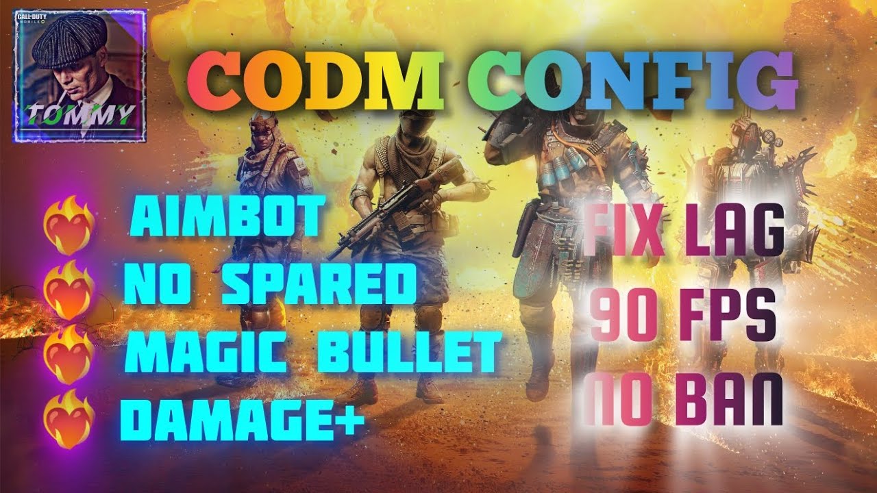 CODM SEASON 4 AIMBOT FILE | NO RECOIL | MAGIC BULLET MENU | NO SPARED | MOD MENU CODM | کانفیگ ...