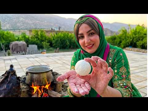 The Forgotten Beauty of Iranian Village Life | Traditional Kashk & Nature’s Peace