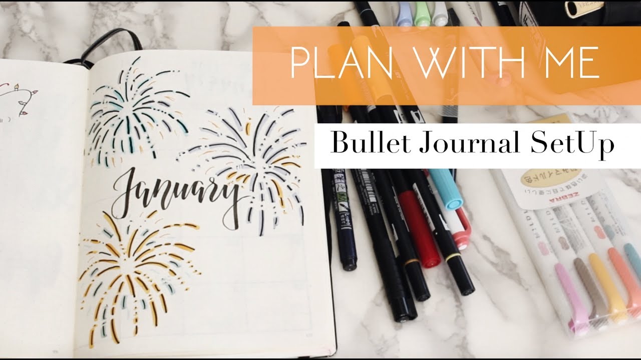 Bullet Journal Ideas For Beginners Set Up Guide January 2018 YouTube Bullet Journal Ideas For Beginners Set Up Guide January 2018 YouTube